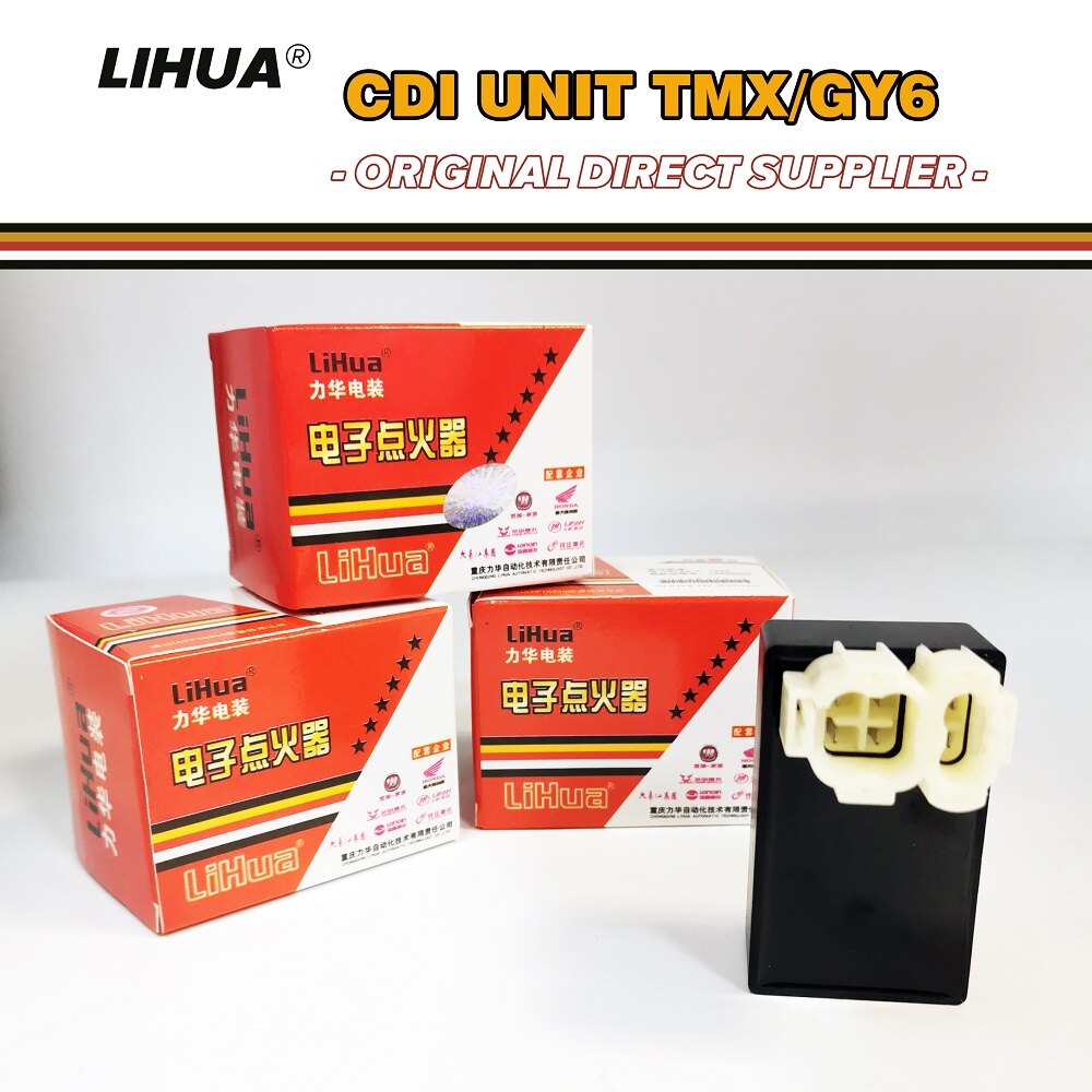 ZR FOR LIHUA Original CDI Unit - Honda TMX 155 / GY6 (6 pins) | Lazada PH
