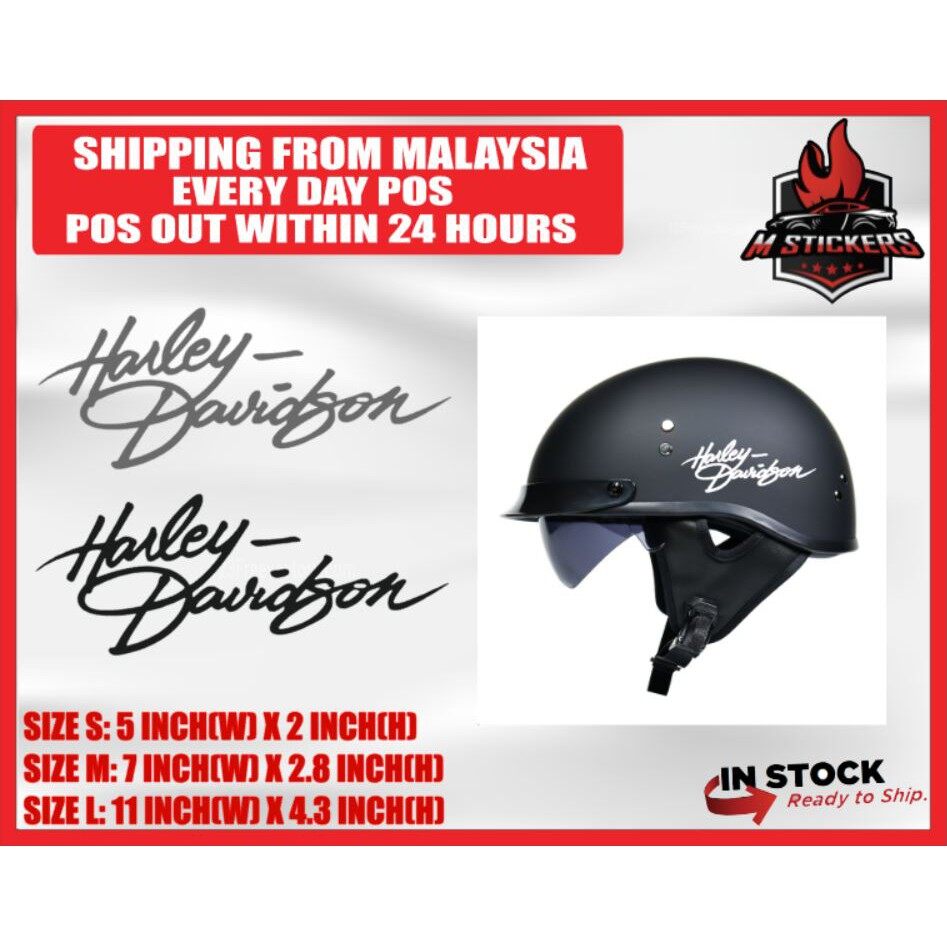 HARLEY DAVIDSON LOGO STICKER MOTOR VINYL STICKERS | Lazada