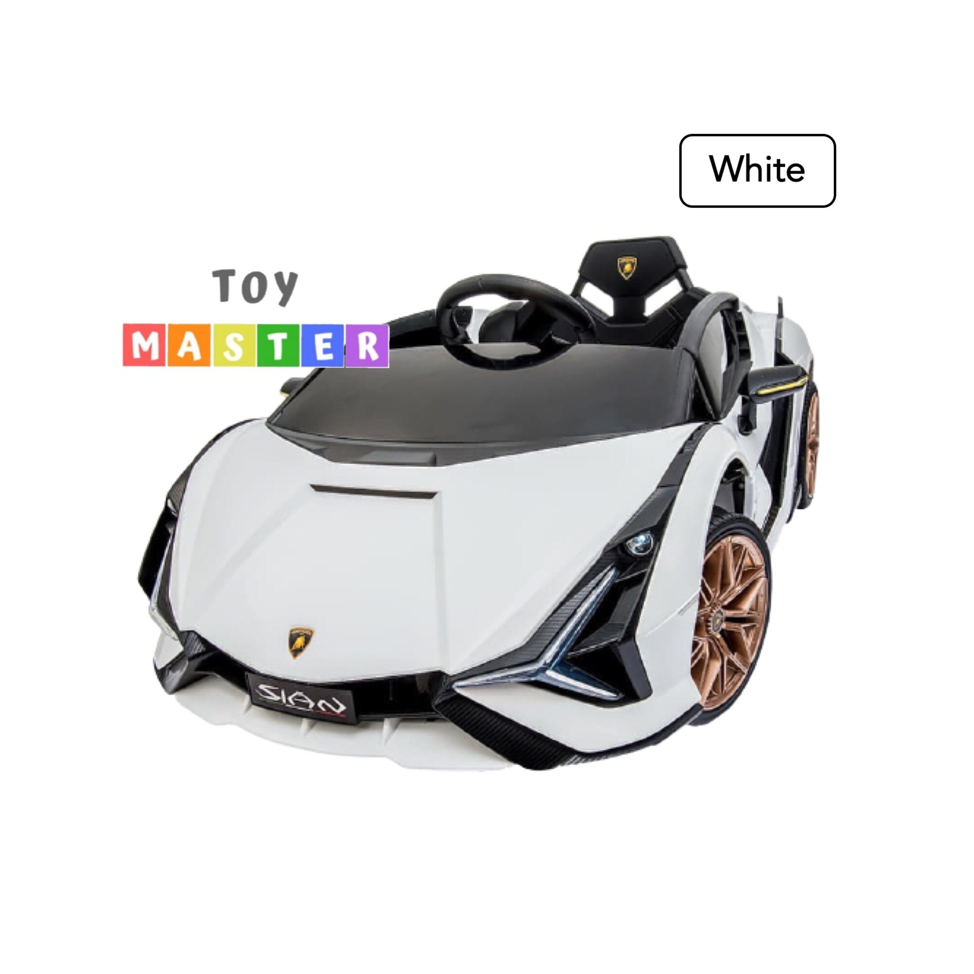 Official Toy Master Lamborghini SIAN Children Electric Ride on Sport ...