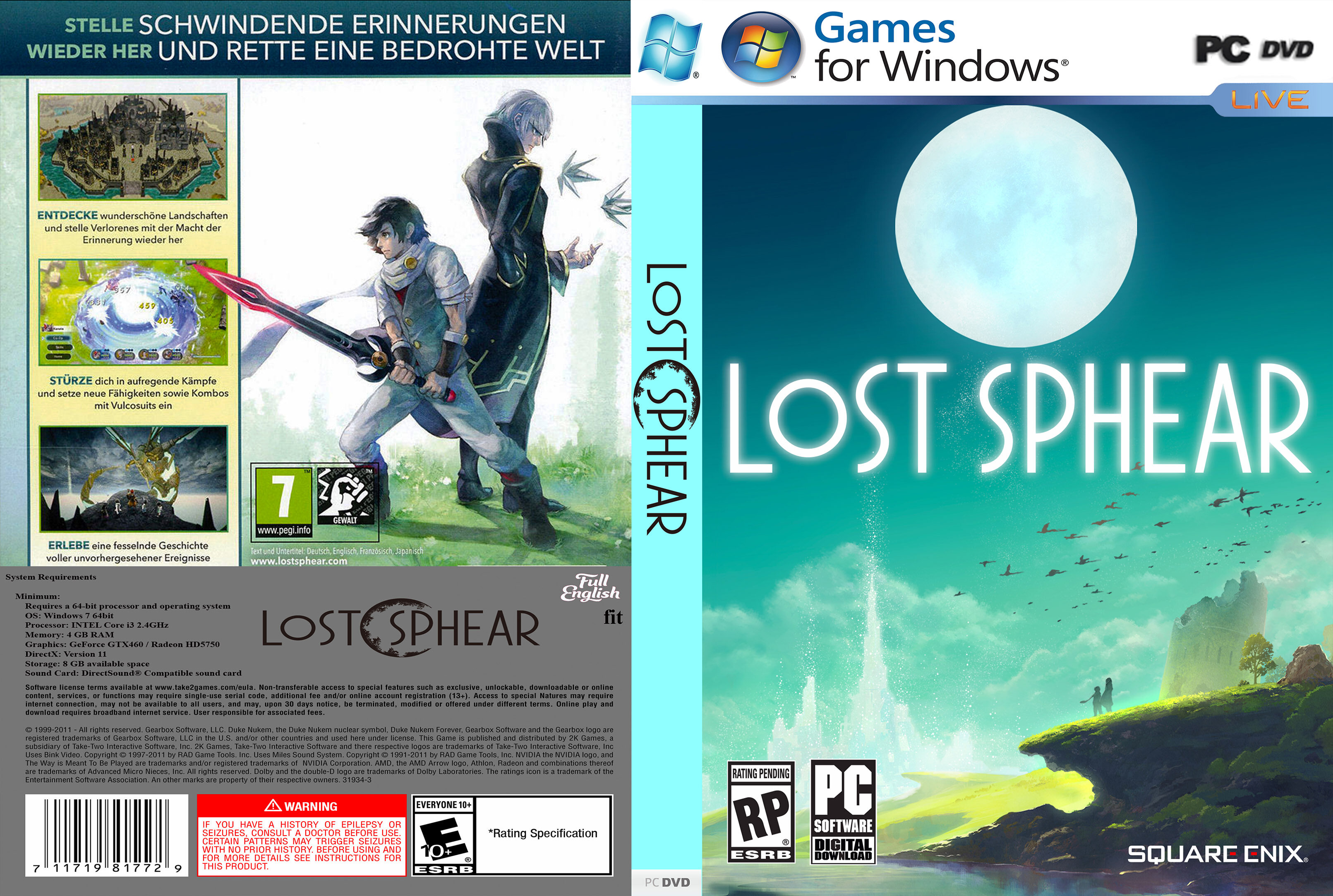 Lost Sphear PC GAME [Offline INSTALLATION] | Lazada