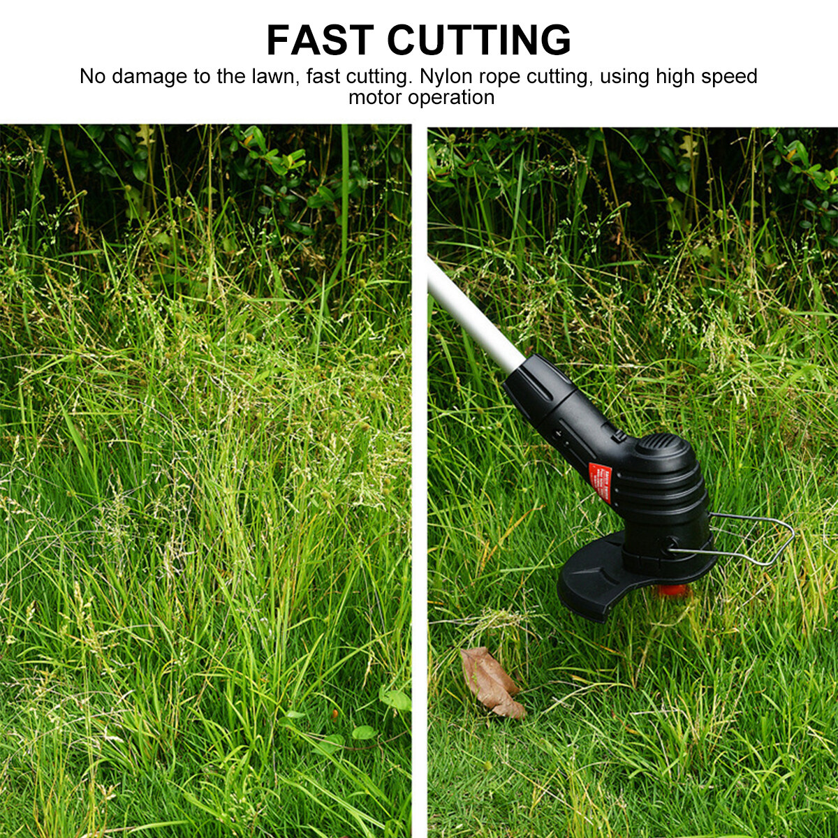 Adjustable Length Electric Lawn Mower Cordless Grass Trimmer Grass ...