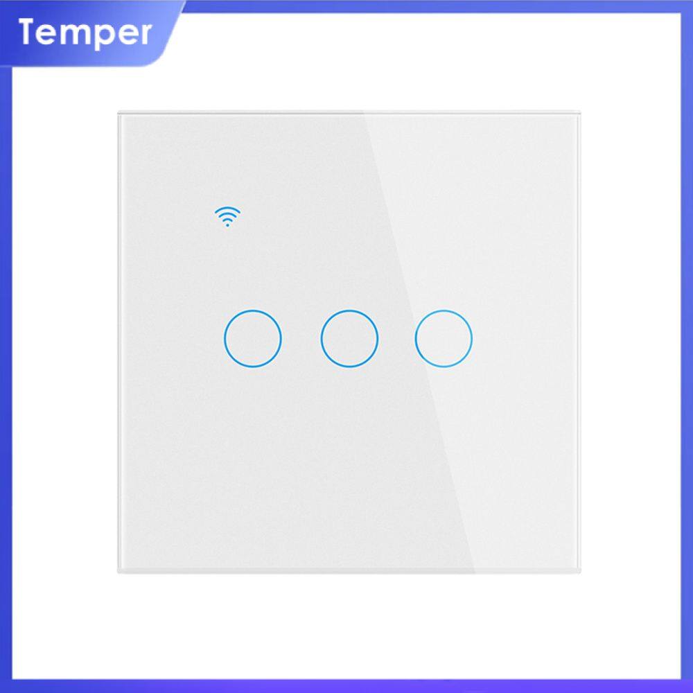 Temper TUYA WiFi Smart Touch Switch 1/2/3/4 Gang TUYA Smart Touch ...