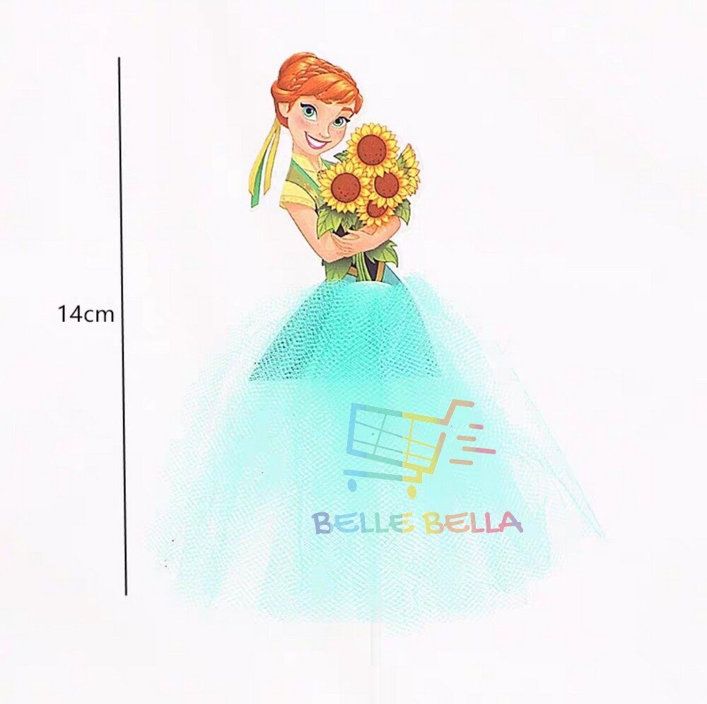 FROZEN ANNA ELSA SNOW WHITE CINDERELLA SOPHIA PRINCESS BIRTHDAY CAKE ...