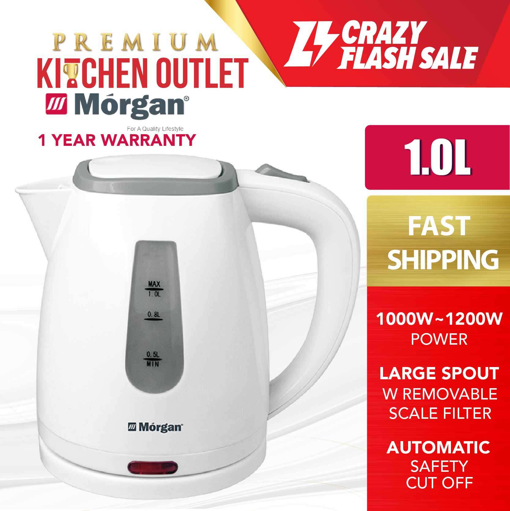 Morgan 1.0L Jug Kettle MJK-1010L | Lazada