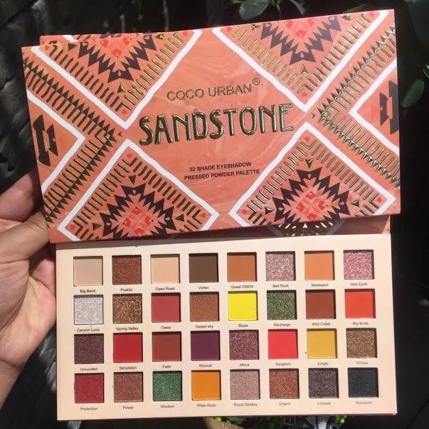COCO URBAN SANDSTON 32 Color Eyeshadow Palette | Lazada