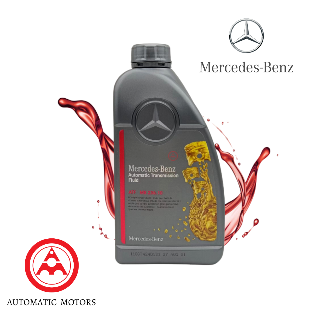 Original Mercedes-Benz ATF Automatic Transmission Oil 1 Lit - Dexron-3 ...