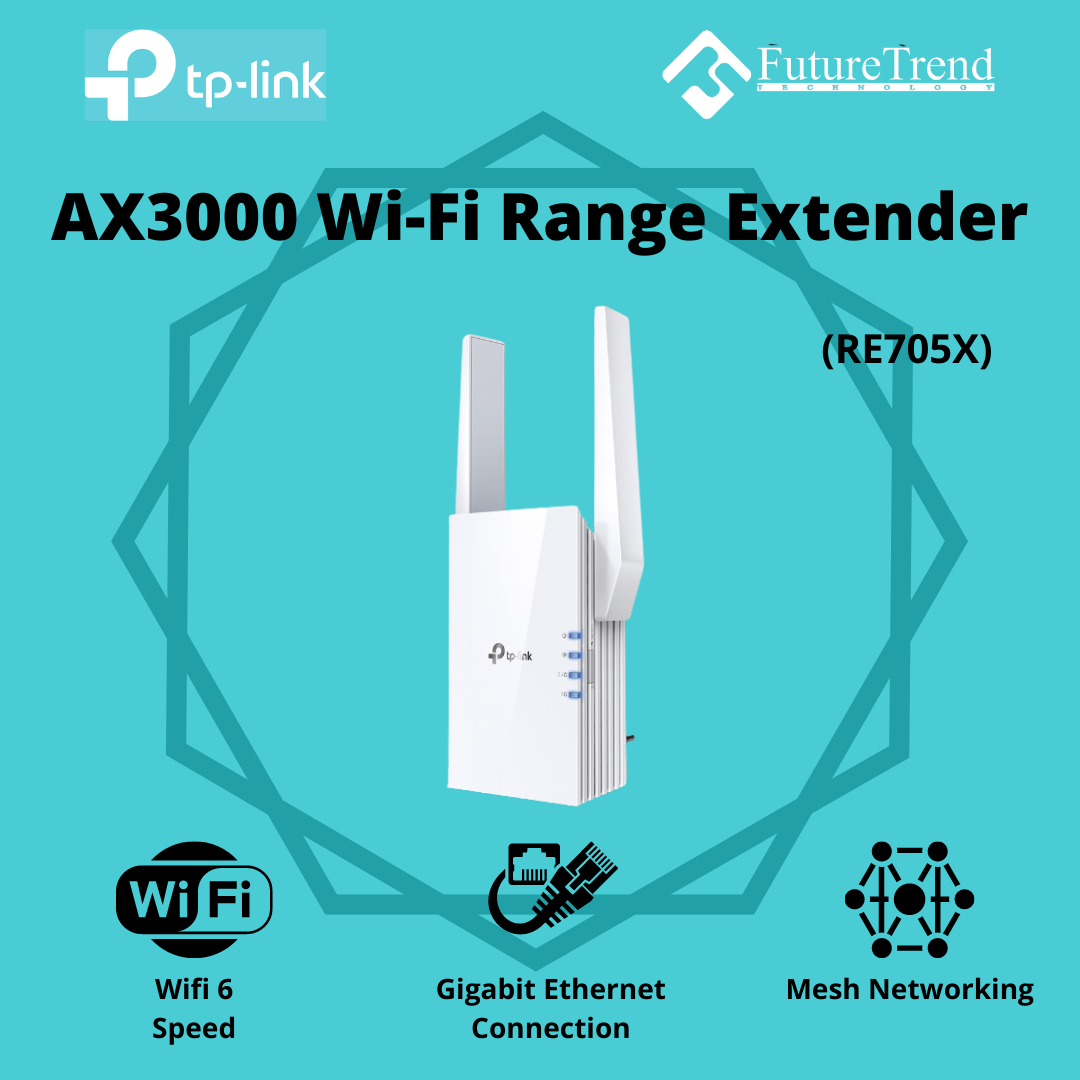 Tp-link RE705X AX3000 Wi-Fi Range Extender | Lazada