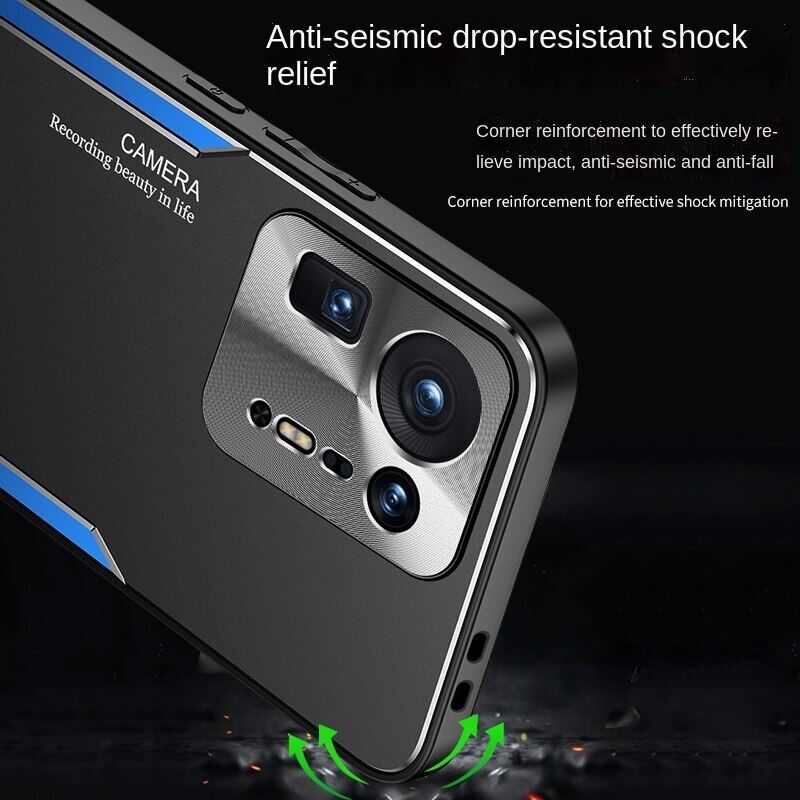 เคสโลหะอลูมิเนียมอัลลอยด์เคสบางพิเศษสำหรับ Xiaomi11pro 10S K40pro Note9 10 Pro เคสขอบนิ่ม TPU ...