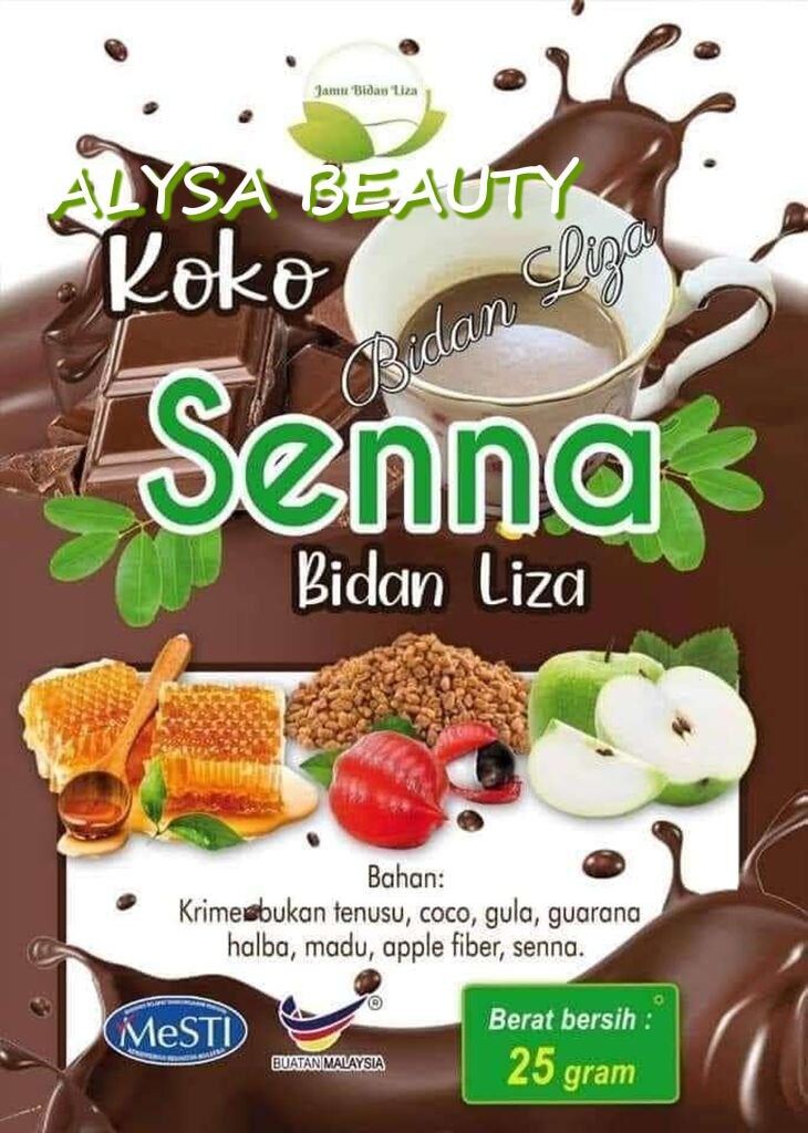 KOKO SENNA BY BIDAN LIZA 5 SACHETS X 25G | Lazada