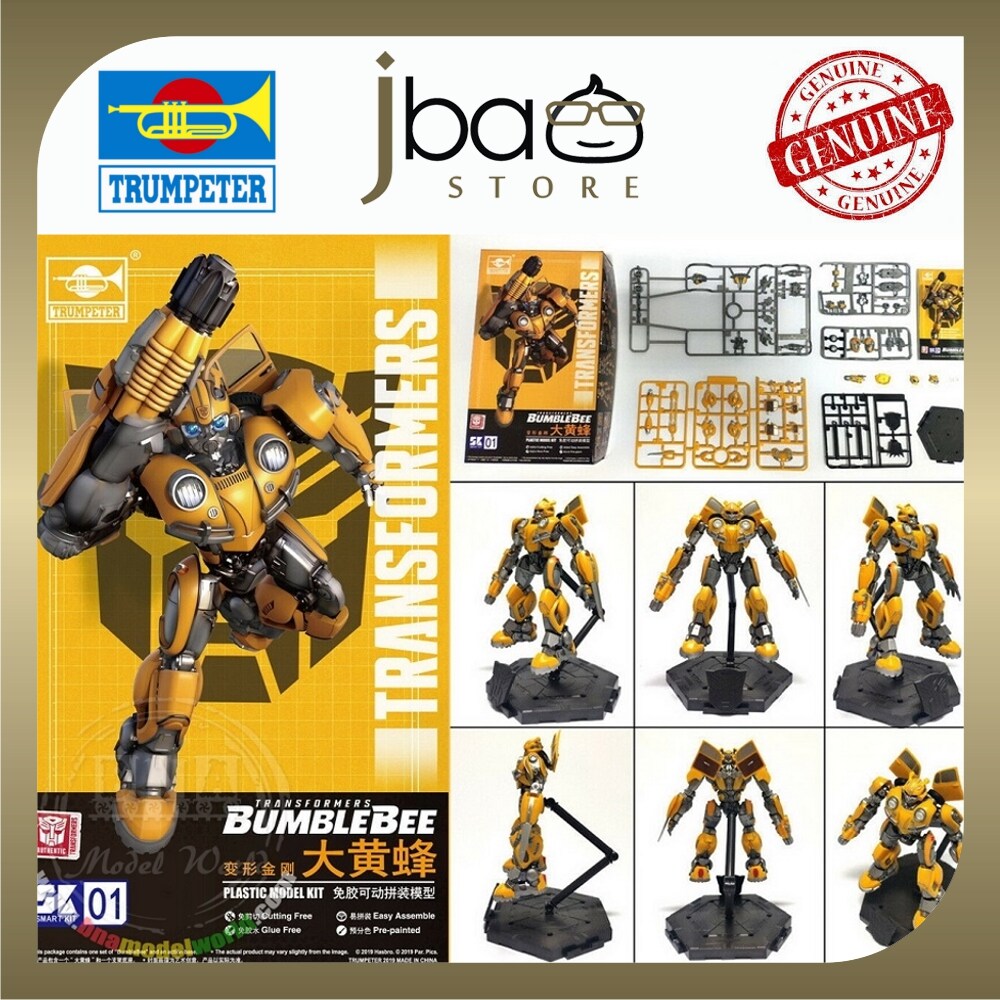 Trumpeter Transformers Bumblebee Smart Model Kit No Glue Easy Assemble SK-01 | Lazada