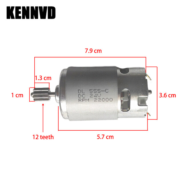 New-2022℗ 24V RS555 200W Children's electric toys car motor24V DC motor ...