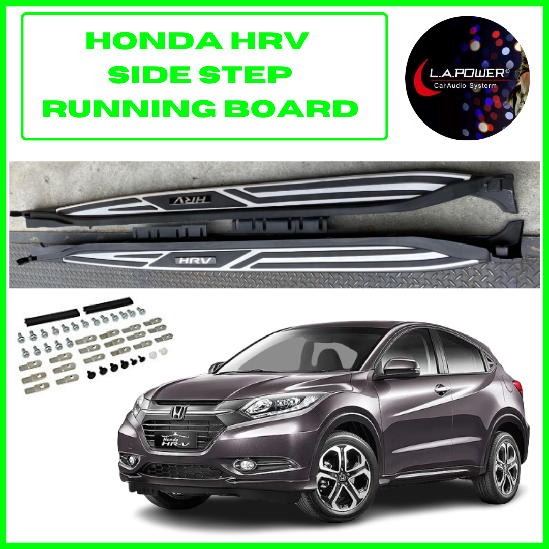 Honda HRV H-RV 2015 2016 2017 2018 2019 2020 Side Step Running Board ...