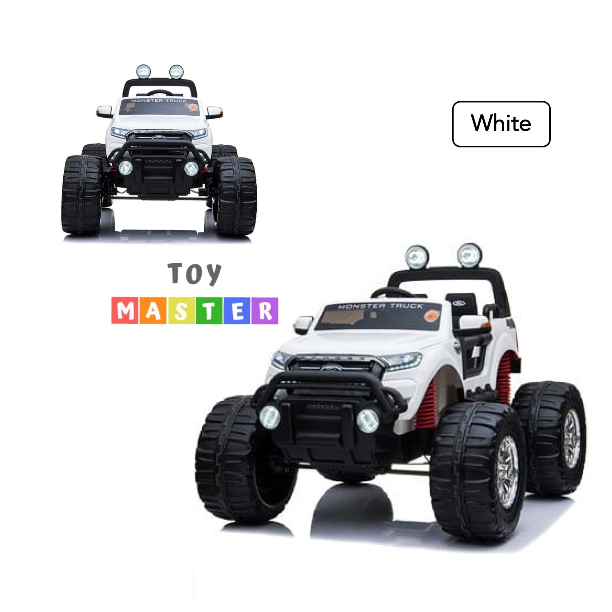 Official Toy Master Ford Monster Truck Ranger Raptor Children 4 wheel ...