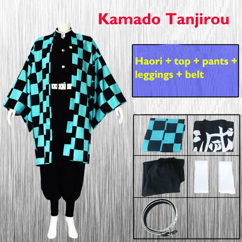 Demon Slayer Kamado Tanjirou Cosplay Costumes Kimetsu No Yaiba Tanjiro ...