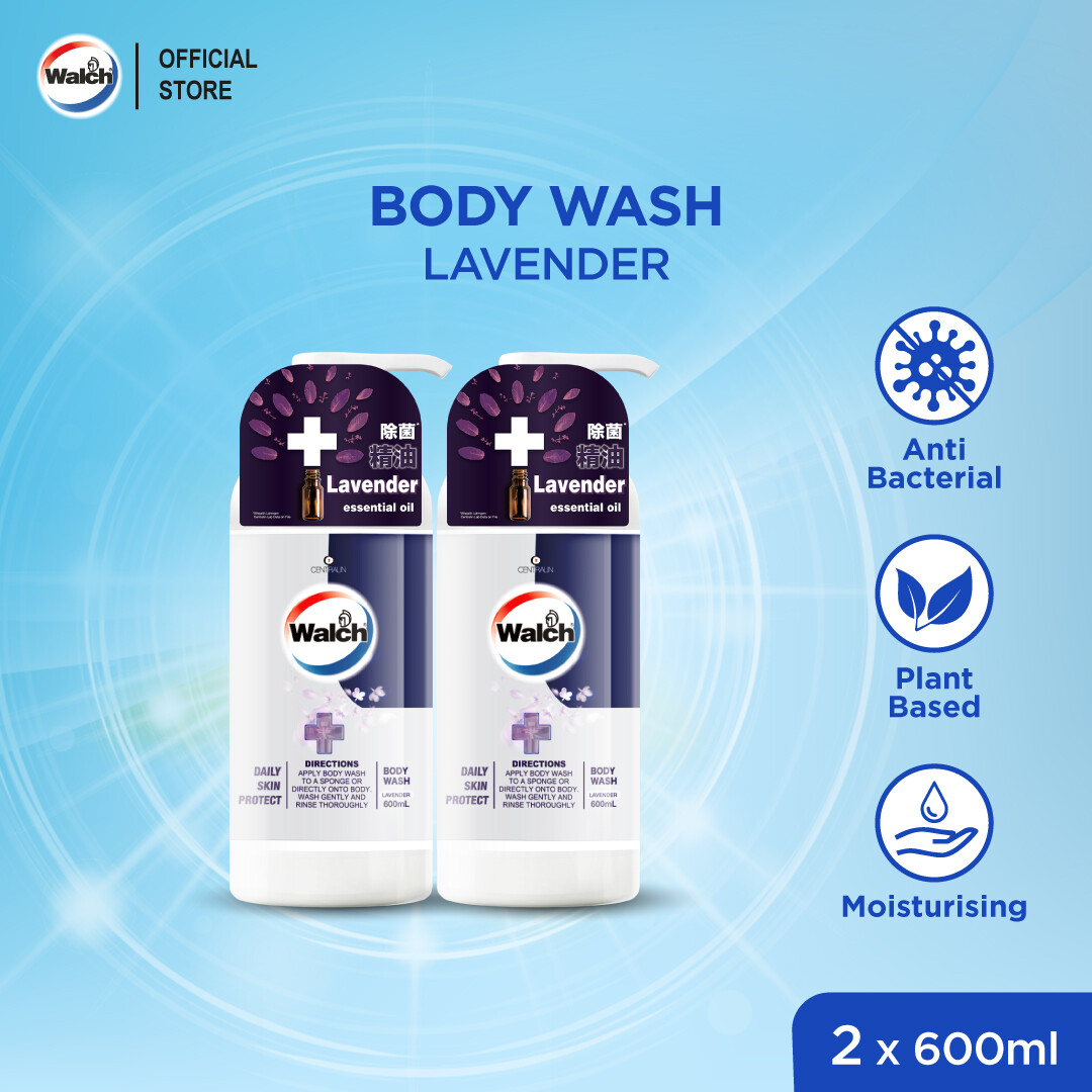 [TWIN PACK] WALCH Body Wash Lavender 600ml | Lazada