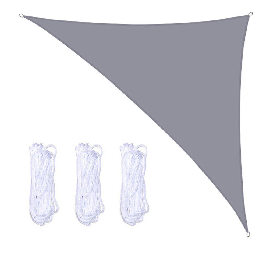 Triangle Sun Sail Shade Waterproof Outdoor Garden Canopy Right Angle 3 ...