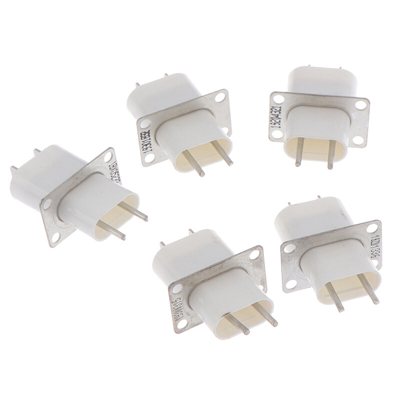CHUA 5Pcs Electronic Microwave Oven Magnetron 4 Filament Pin Sockets ...