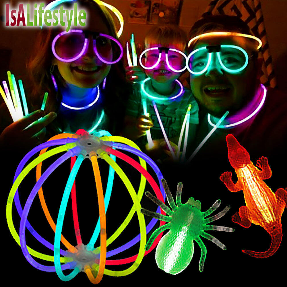 IsALifestyle Party Glow Set Light Stick Eyeglasses Ball Mask Neon ...