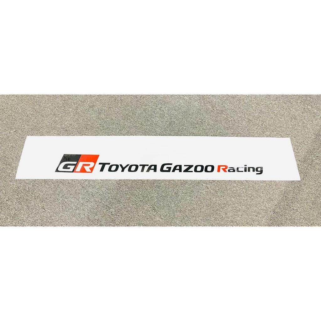 GR TOYOTA GAZOO Racing - Windscreen Sticker | Lazada