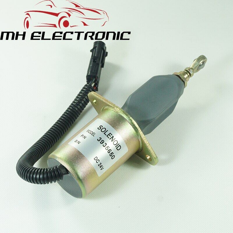 MH Electronic 24V 3935650 Fuel Shutdown Solenoid Valve Shut Off Stop ...