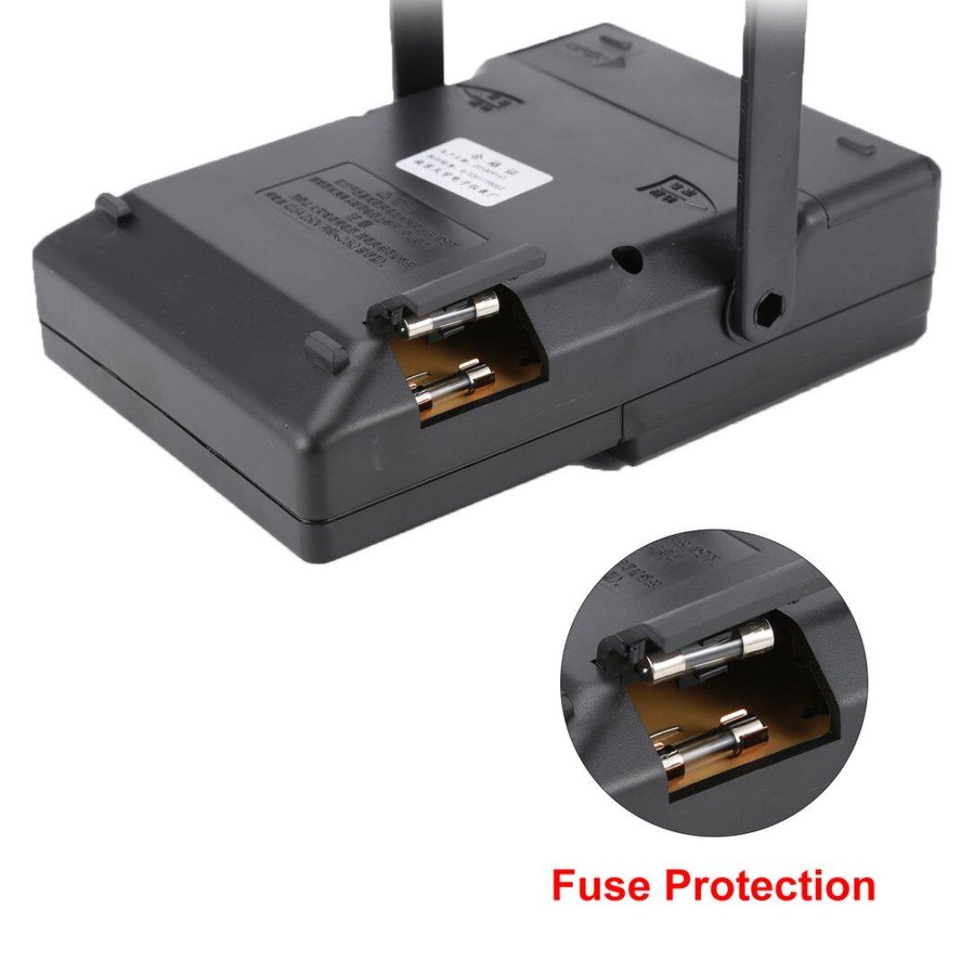 Yktop MF-47Aมัลติมิเตอร์อนาล็อกDC/ACแรงดันไฟฟ้าปัจจุบันMeter bateryทดสอบมือถือHFE multibuzzer ...