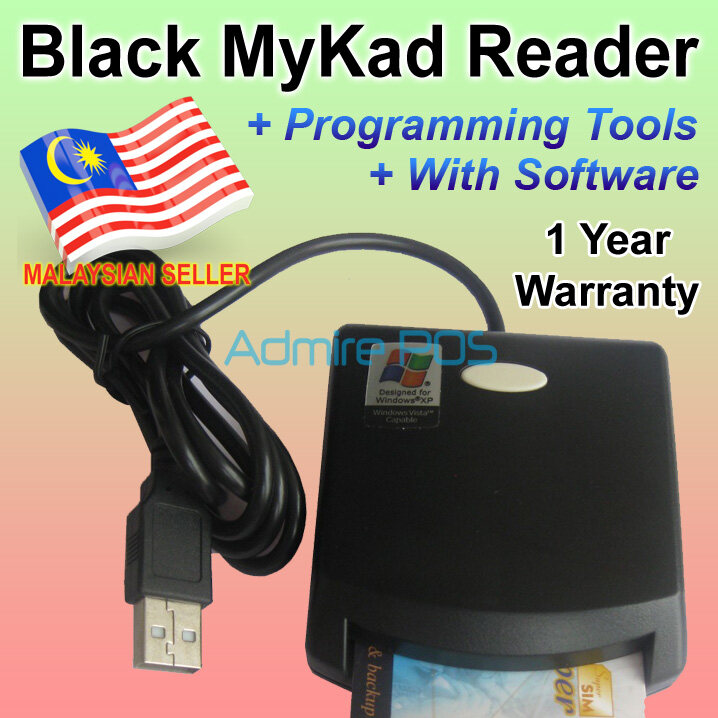 MyKad Reader with Software and Programming Tools - Malaysian NRIC IC National ID Card Scanner ...