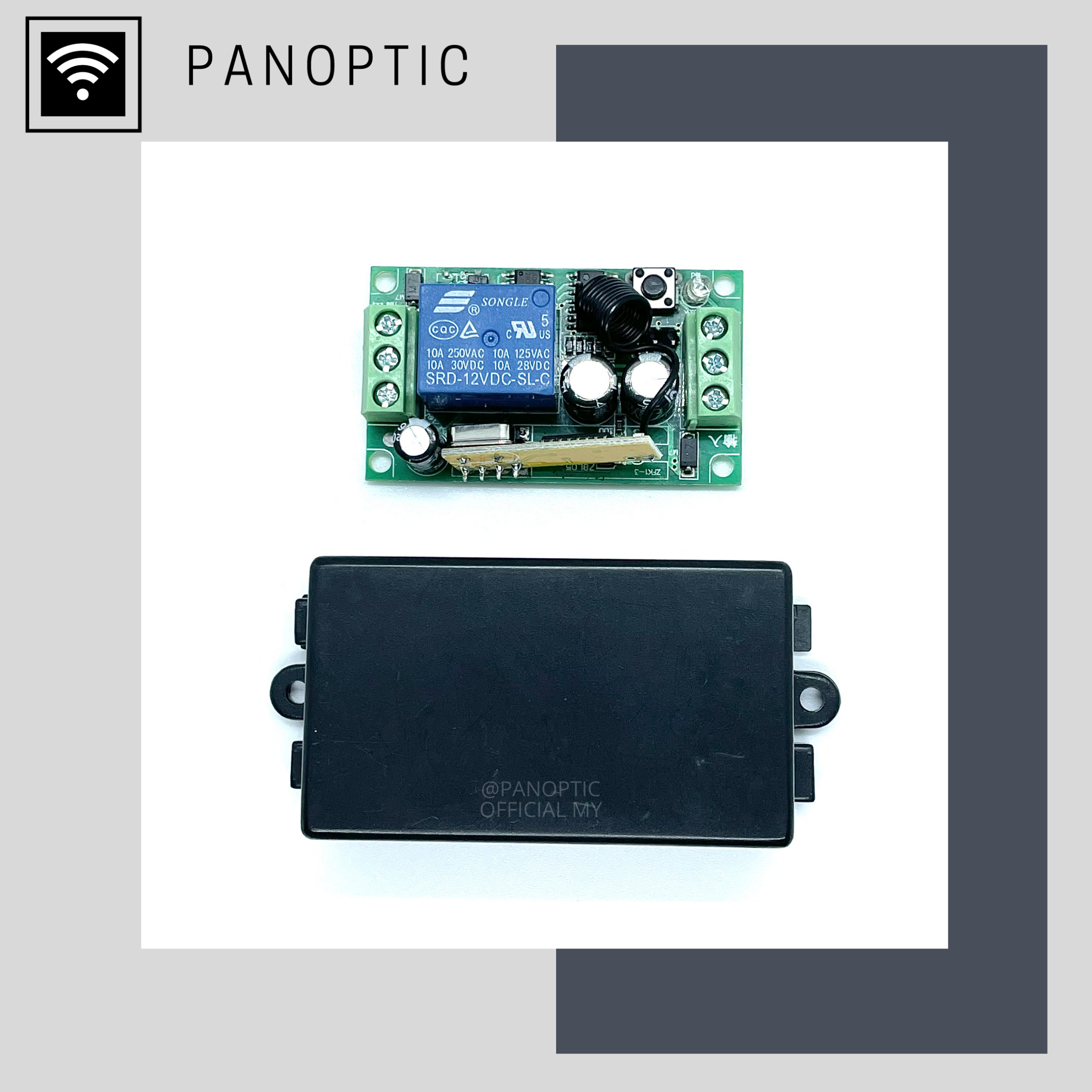 [RECEIVER] Remote Door Access Alarm Remote Control 1 Channel 433MHz 1CH ...