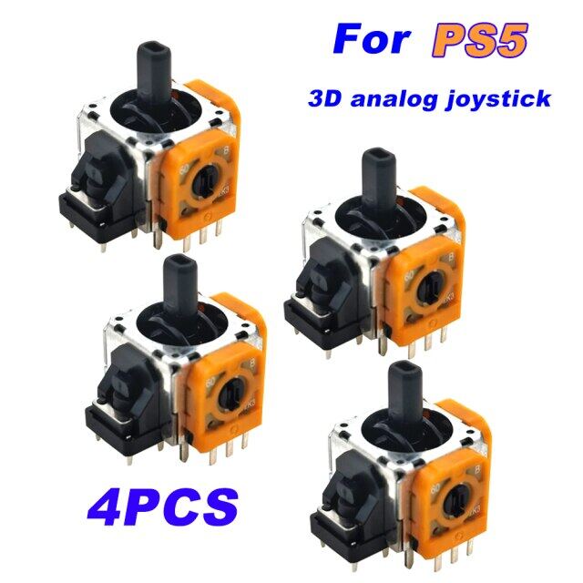 for Play Station 5 PS5 Controller Repair Part 3Pin 3D Analog stick Joystick Sensor Module ...