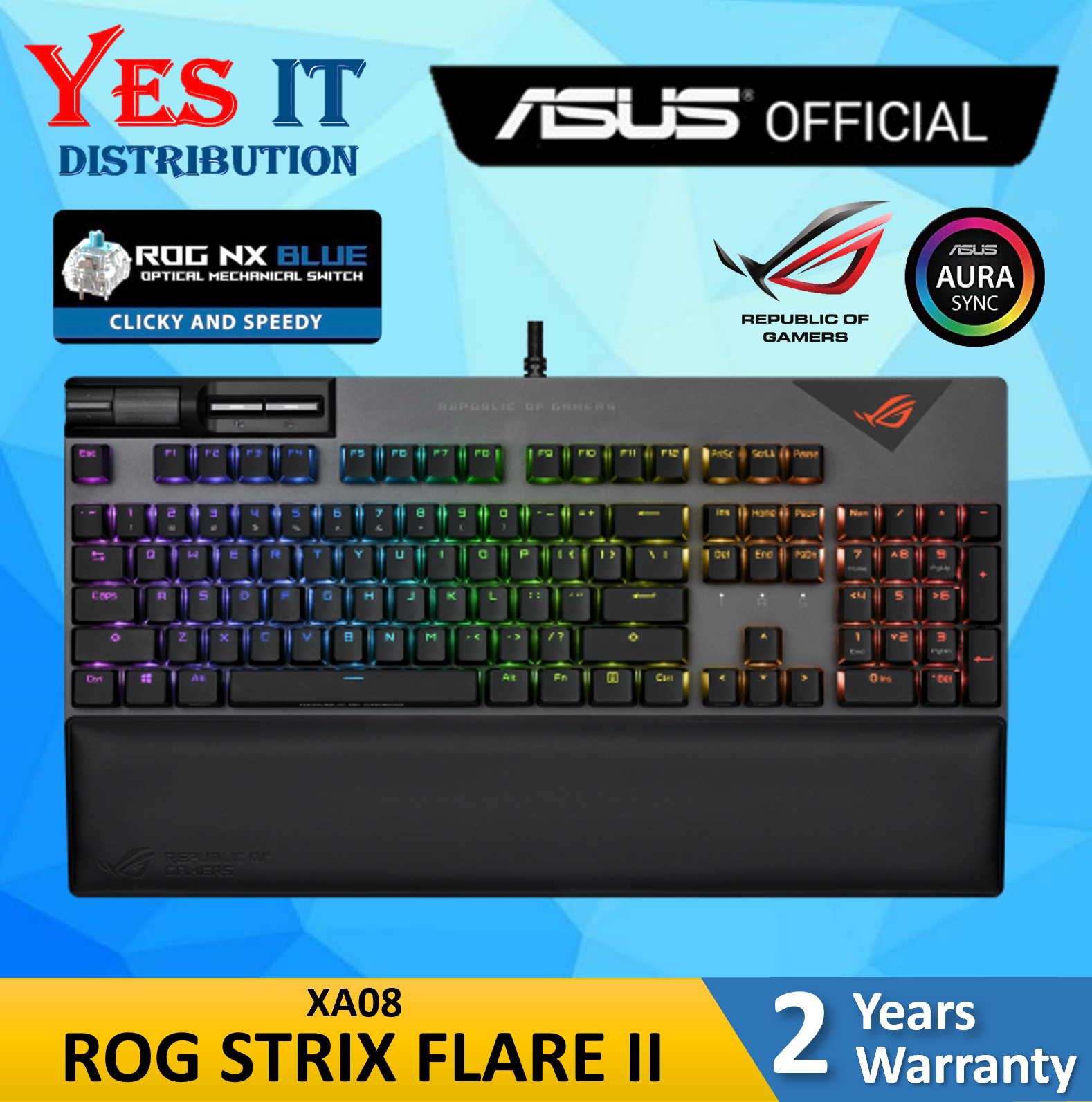 Asus ROG Strix FLARE II ANIMATE XA07 / ROG Strix FLARE II XA08 / ROG ...
