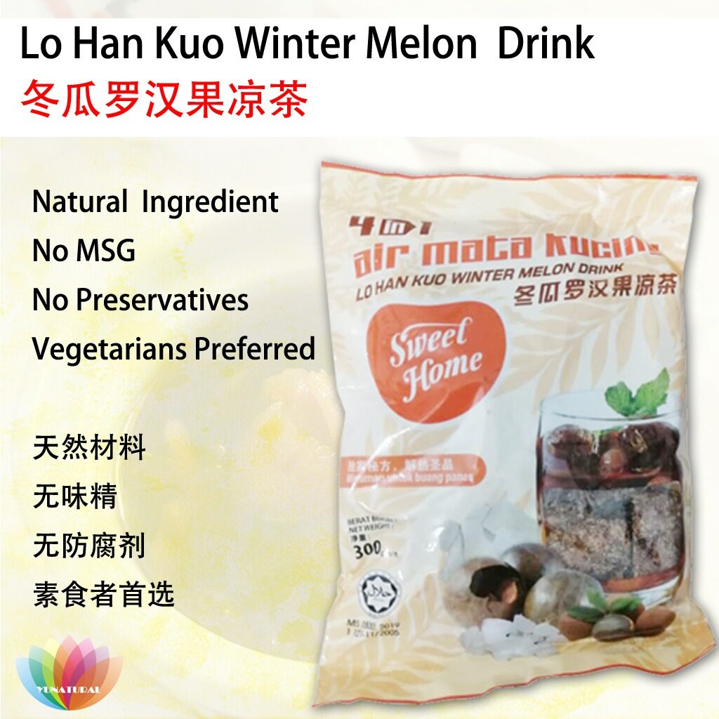 Lo Han Kuo Winter Melon Drink 冬瓜罗汉果凉茶 300g 凉水 凉茶 冬瓜 罗汉果 | Lazada