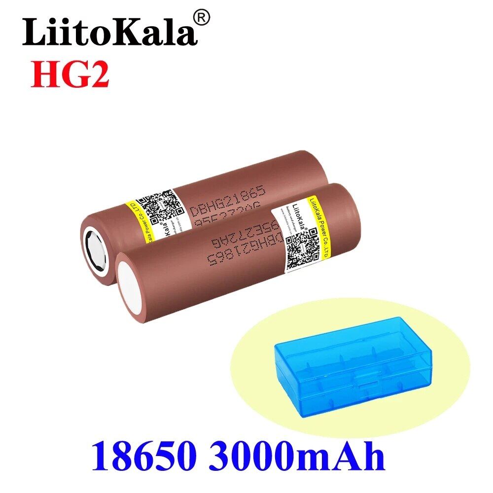 ของแท้ HG2 18650 3000MAh 18650HG2 3.6V ปล่อย30A พลังงานเฉพาะ ...