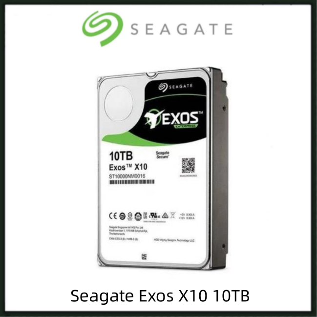 Seagate Exos X10 10TB ST10000NM0016 Enterprise 7200RPM 256MB 3.5" SATA ...