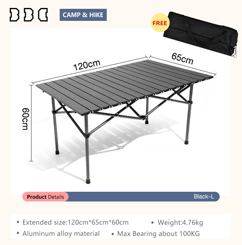 Outdoor Folding camping table big/small size Portable Small Foldable ...