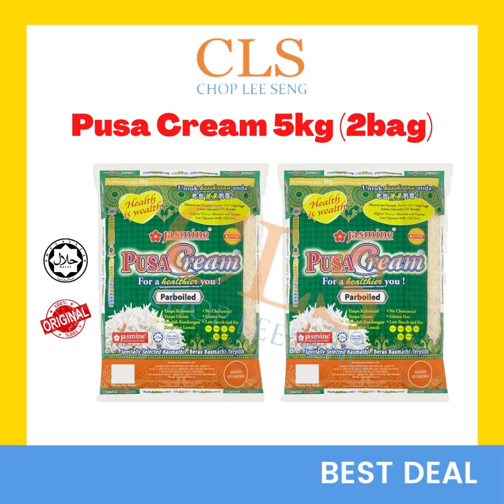 CLS Beras Jasmine Pusa Cream / PusaCream Basmathi / Brasmathi ...