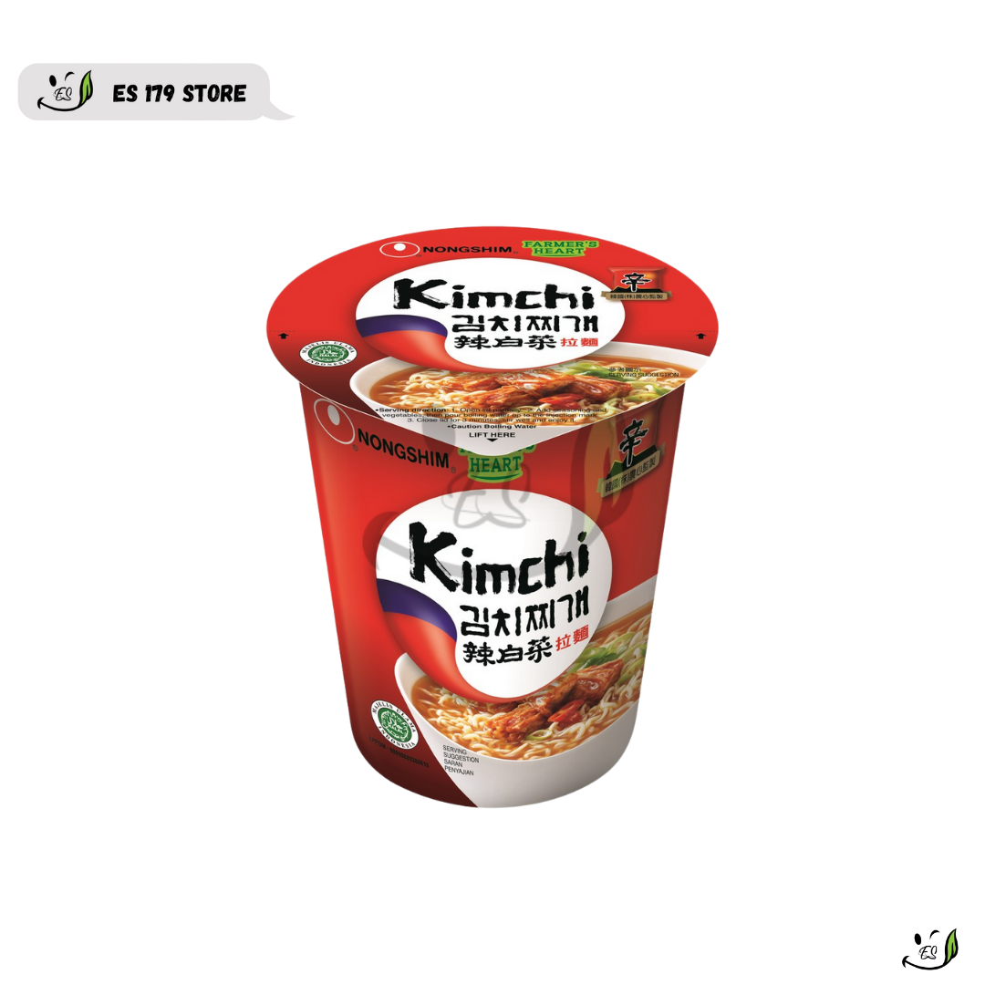 Halal NONGSHIM Ramyun Cup Noodle 70g 农心拉面杯面 Shin Spicy Mushroom 辛拉面 ...