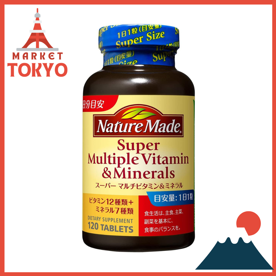 Otsuka Pharmaceutical Nature Made Super Multi Vitamins & Minerals 120 ...