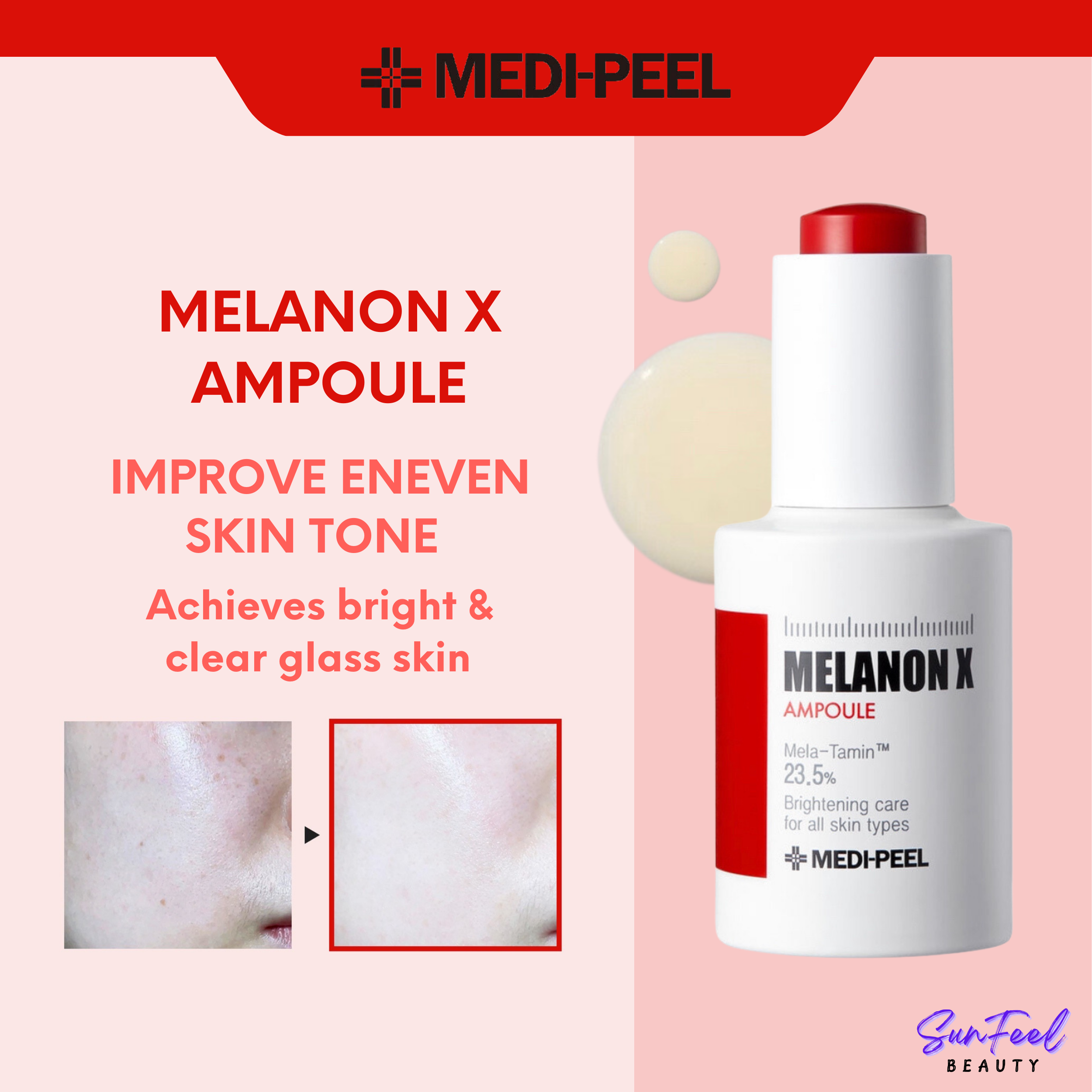 MEDI-PEEL Melanon x Ampoule 50ml | Lazada
