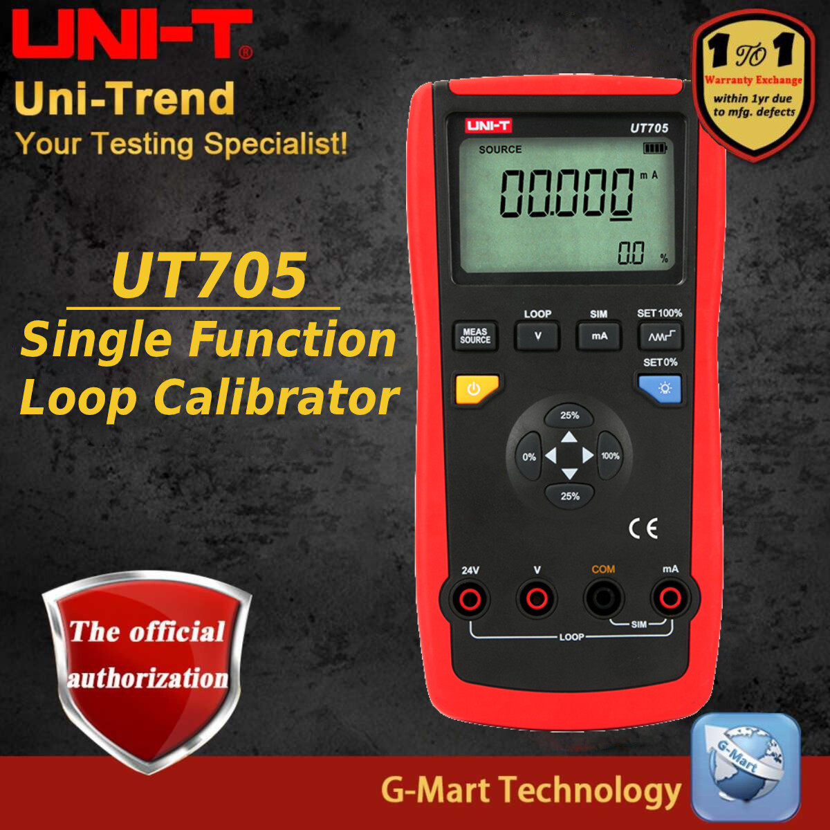 UNI-T UT705 Single Function Loop Calibrator | Lazada