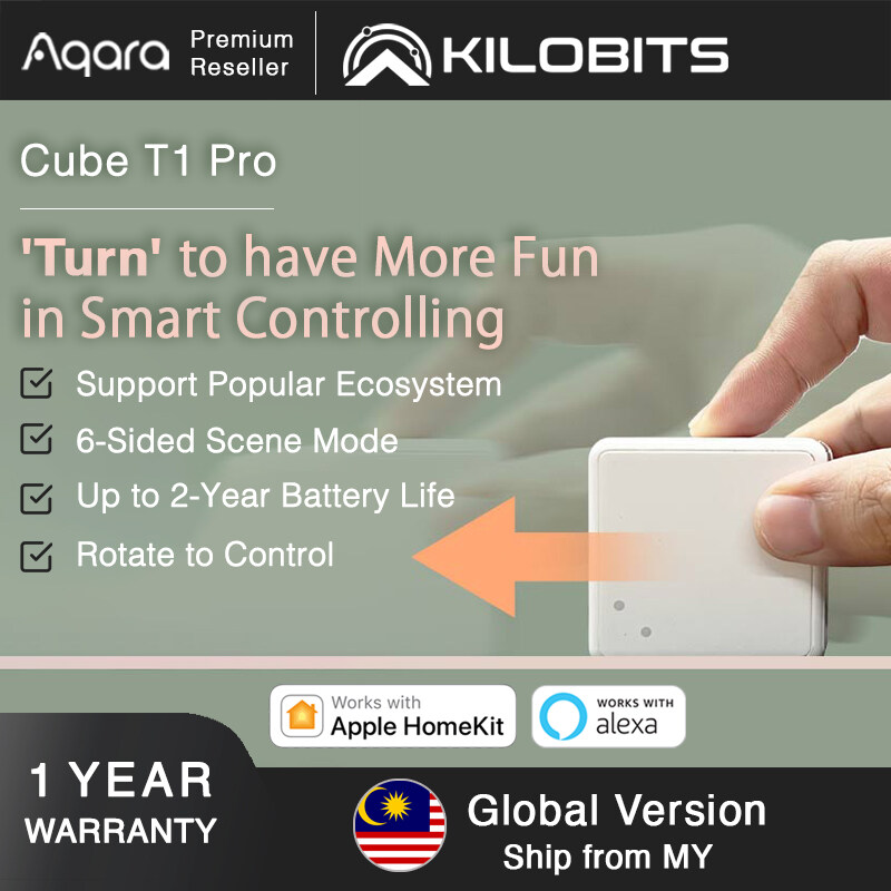 Aqara Cube T1 Pro Global Version 6 Sides to Control Different Scenes ...