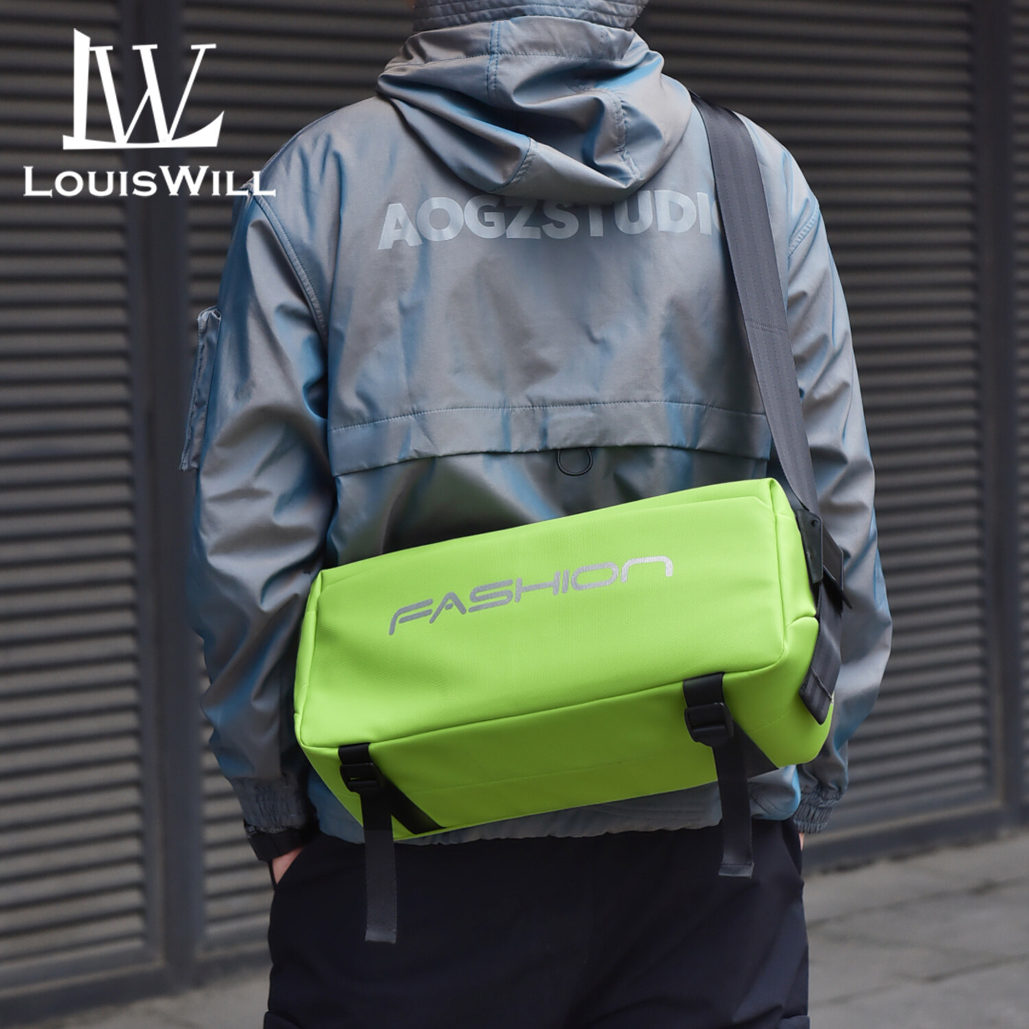 LouisWill Men Shoulder Bags Cross Body Bags Sports Bag Waterproof ...