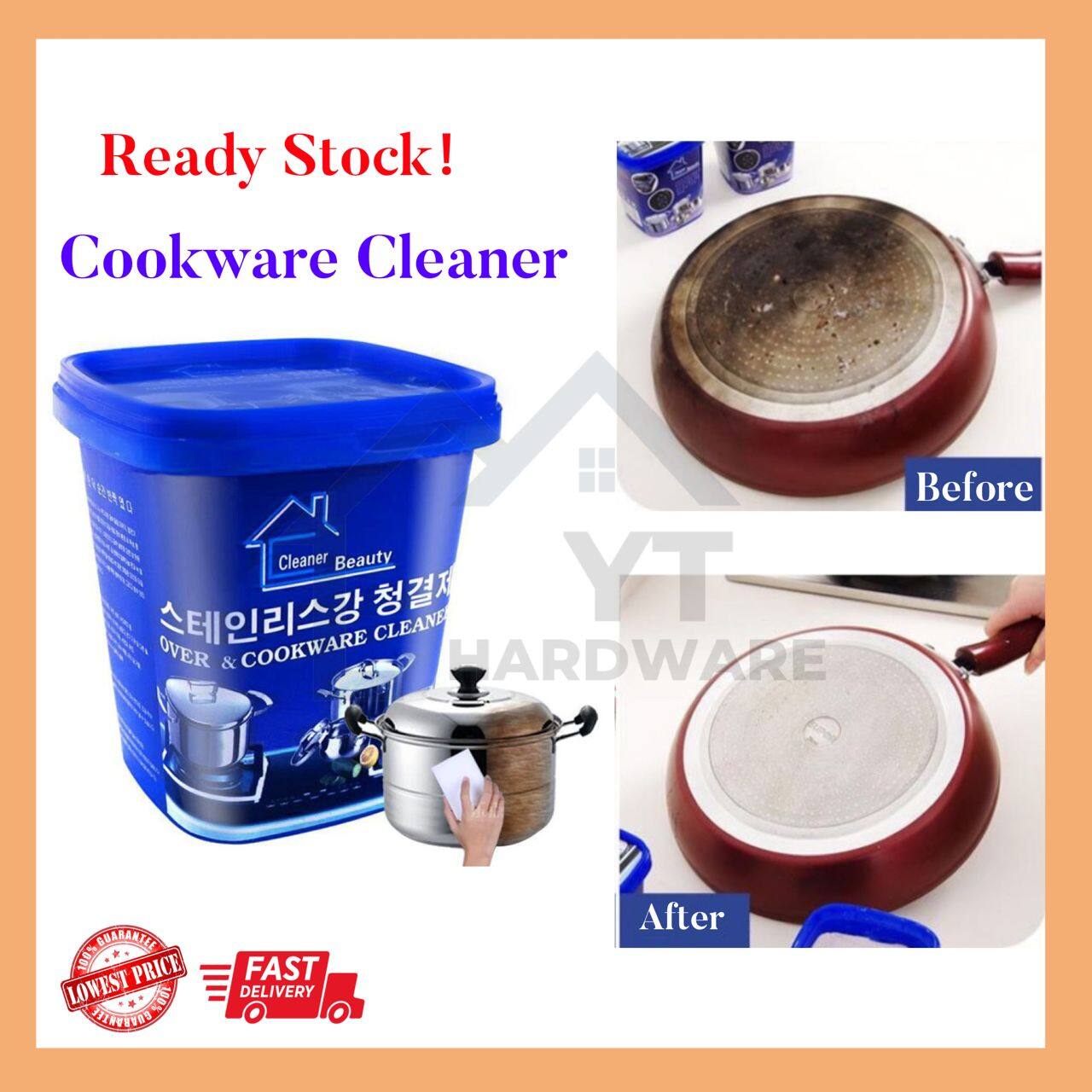 [READY STOCK] 500g Magic Cookware Cleaner Rust Remover Stainless Steel ...