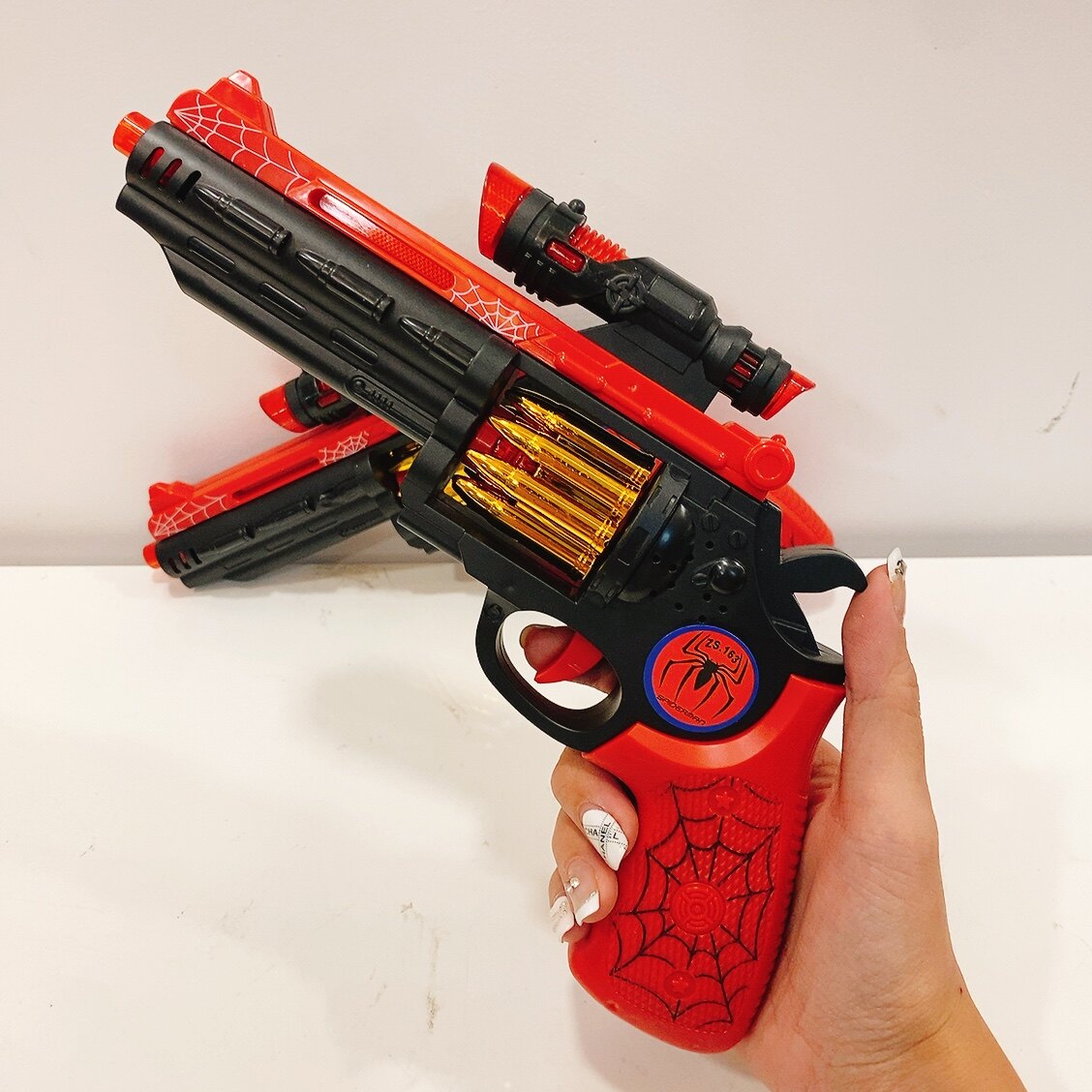 Spiderman Shooter Toys Gun with Lighting & Sound | Lazada