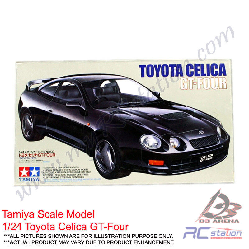 Tamiya Scale Model #24133 - 1/24 Toyota Celica GT-Four [24133] | Lazada
