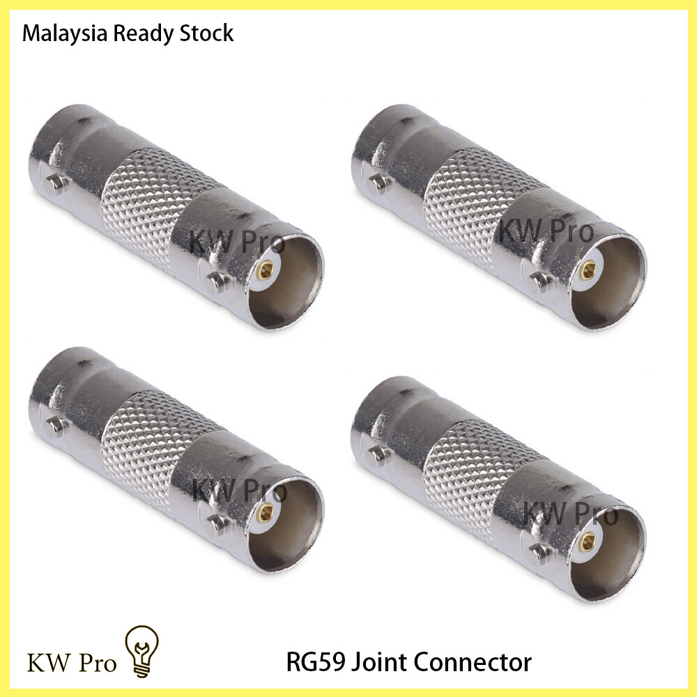 RG59 Joint Connector BNC female to female joint adapter straight ...