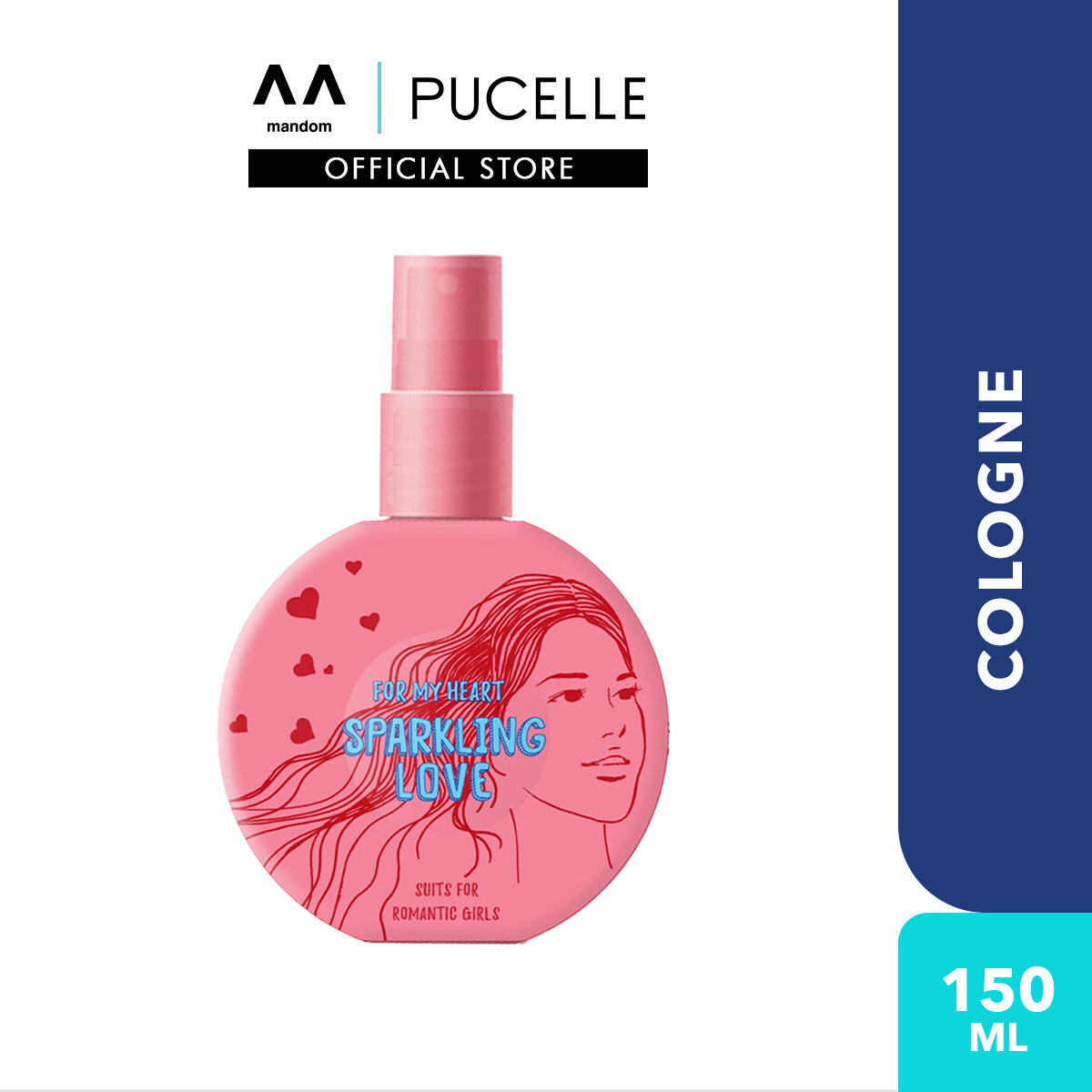 PUCELLE Mist Cologne Sparkling Loves 75 / 150ml (Body Care / Perfume ...