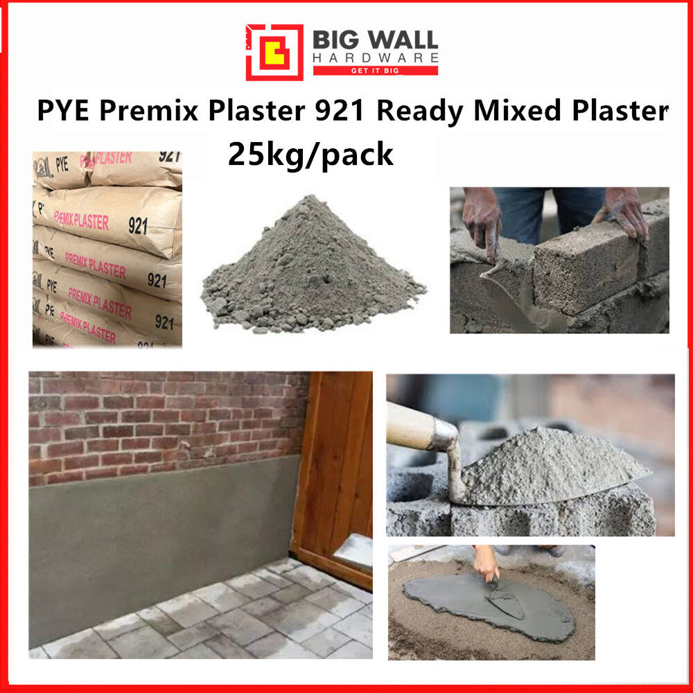 25 kg PYE Premix Plaster 921 Ready Mixed Plaster / Simen Siap Campur ...
