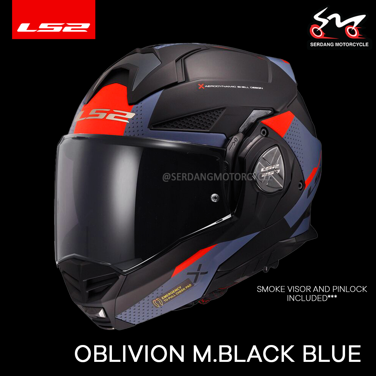 LS2 FF901 ADVANT X CARBON MODULAR HELMET FULL FACE HELMET FLIP UP ...
