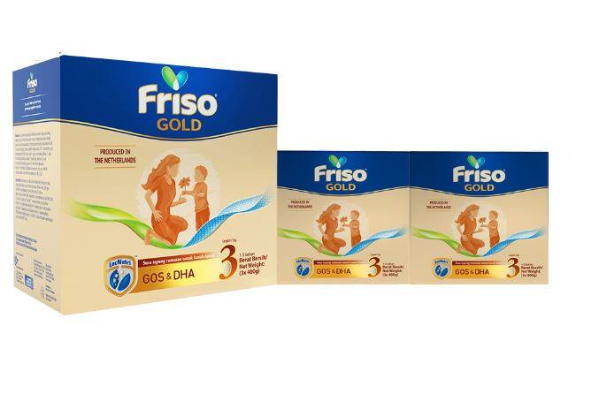 Friso Gold Step 3 Milk Formula 1 2kg X 3 Expired Sept 2025 Lazada