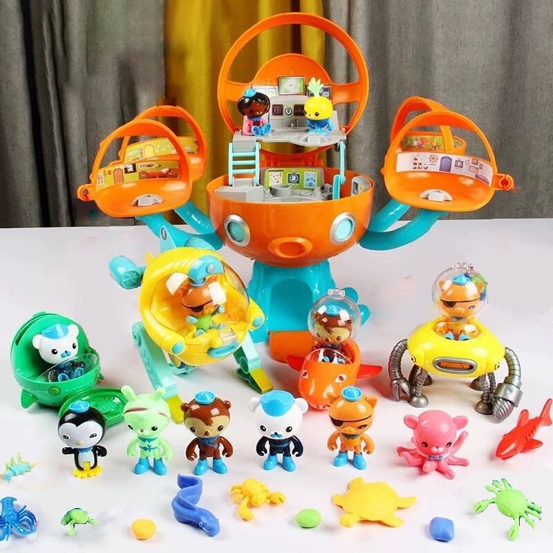 Octonauts Castle Adventure Plsyset รถปิคนิค Barnacles Peso Kwazii Dashi ...