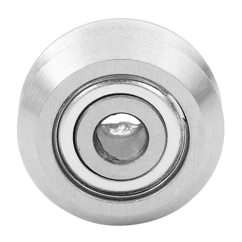 W1 Deep V Groove W-rail Guide Line Track Pulley Rollers Ball Bearings ...